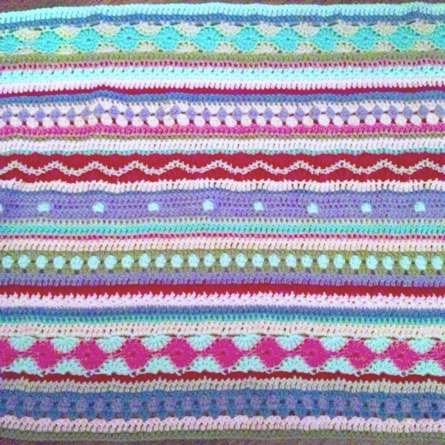 CAL: week 8 – not your average crochet