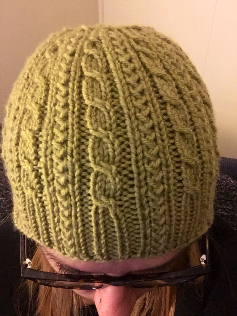 FO: Lutz Jump hat – not your average crochet